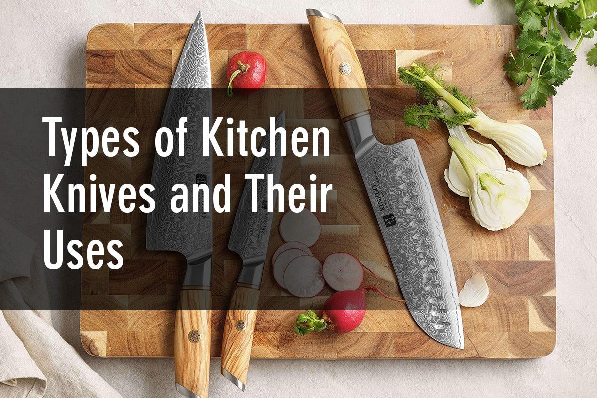 Our Exhaustive Guide to Types of Kitchen Knives and Their Uses — The ...