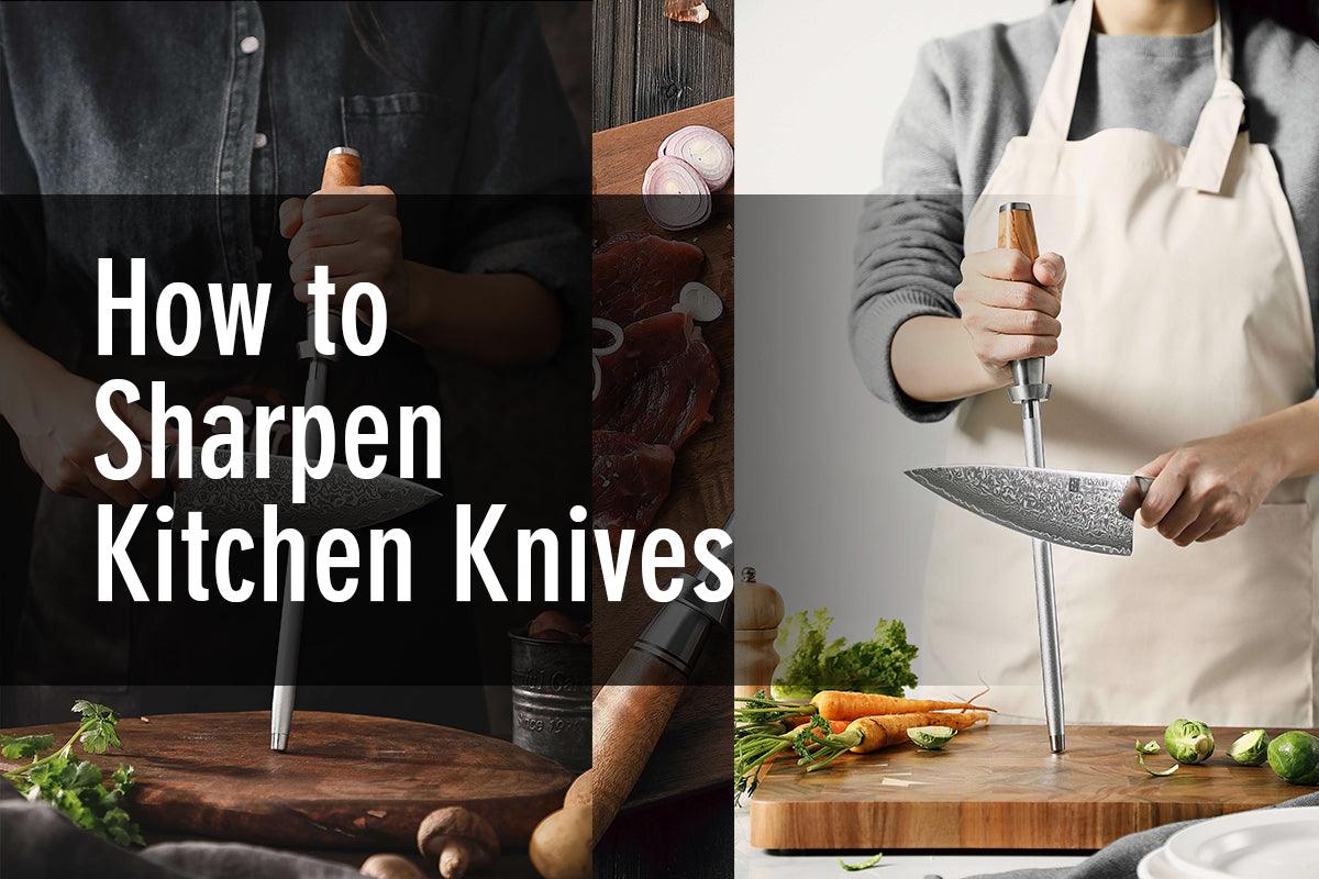 How to Sharpen Kitchen Knives – The Bamboo Guy