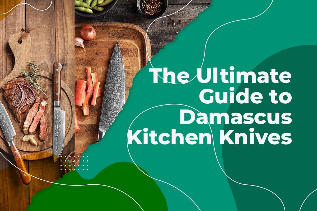 The Ultimate Guide to Damascus Kitchen Knives – The Bamboo Guy