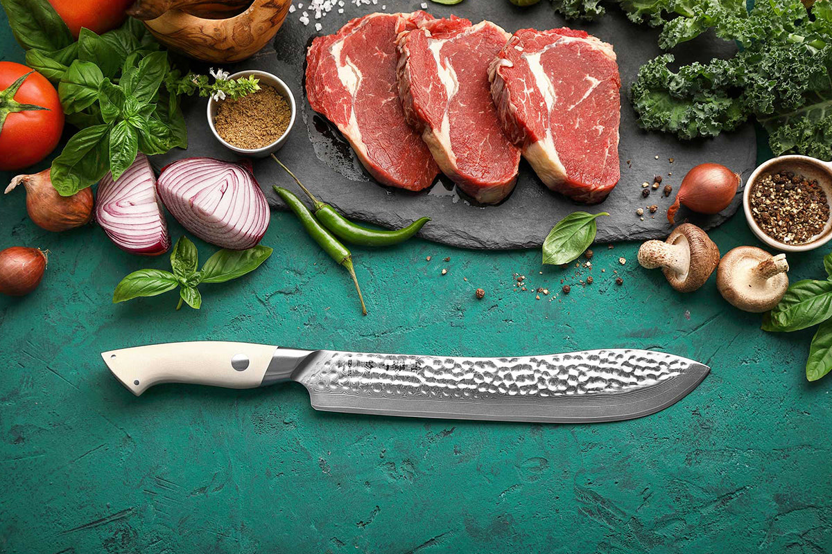 How a Damascus Butcher Knife Set Can Transform Your Meat Preparation ...