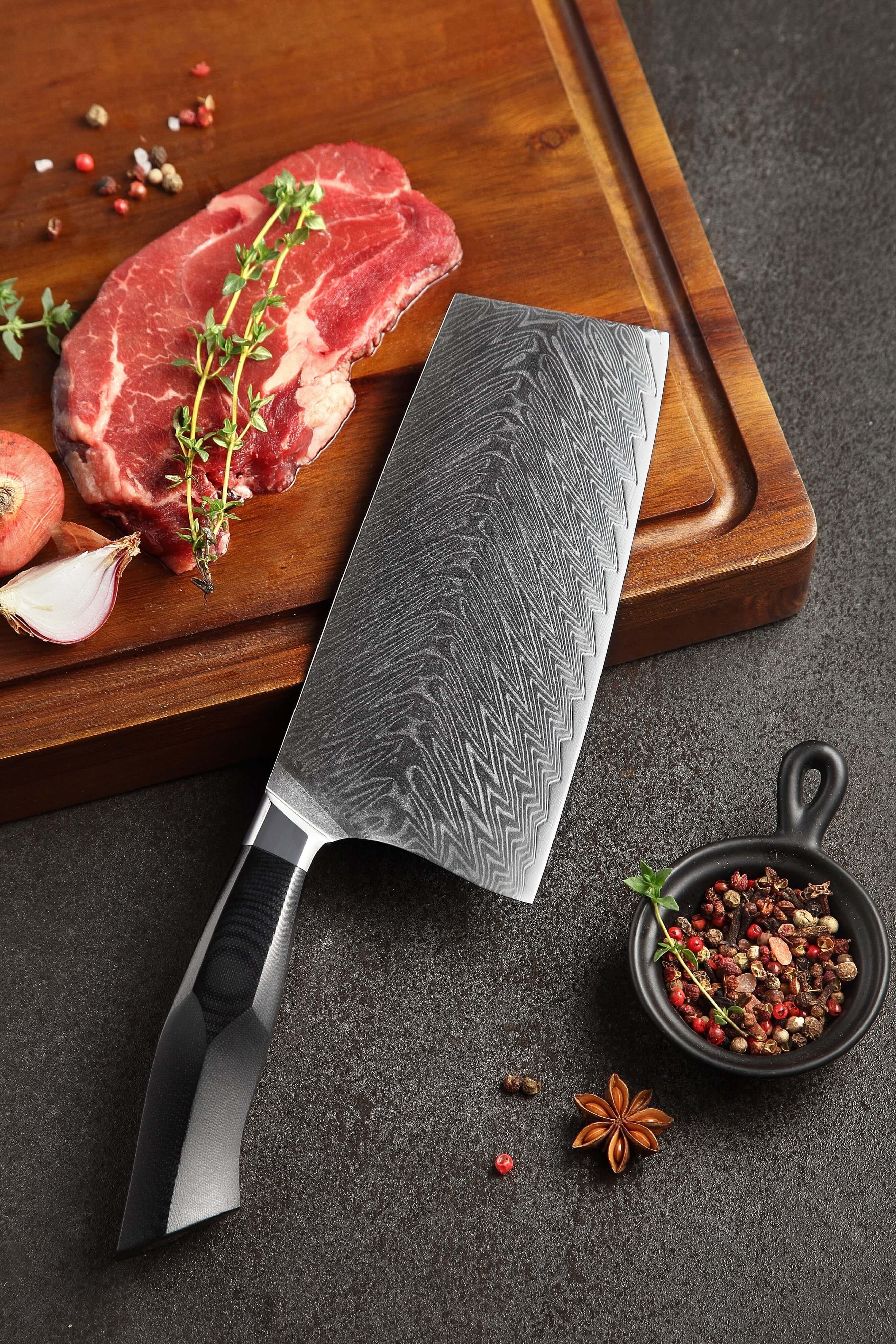 Cleaver Professional Chef Knives | The Bamboo Guy