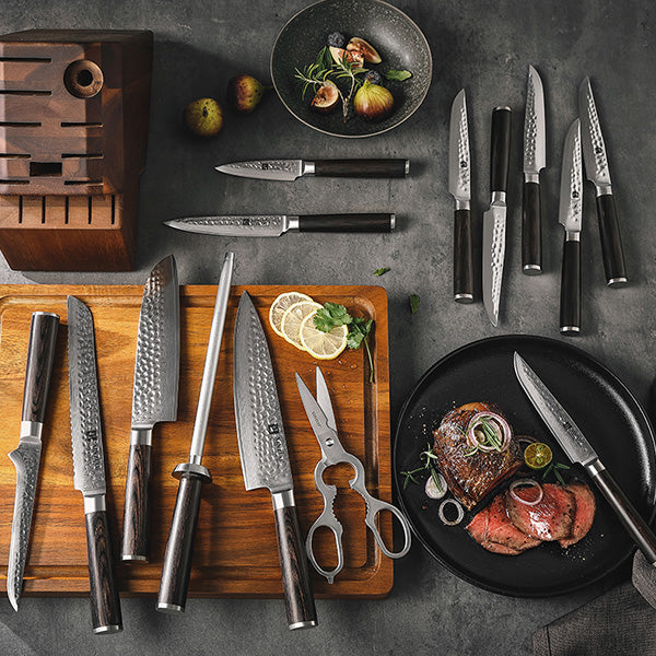 16 Piece Knife Sets – The Bamboo Guy