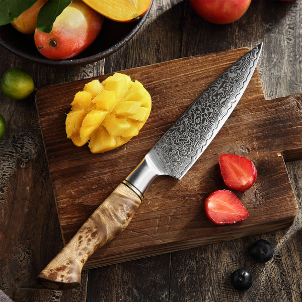Hezhen B30 Forged Damascus Stainless Steel Kitchen Japanese style Util ...