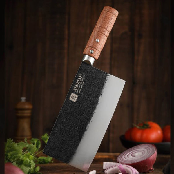 Hezhen 8-in Chinese Cleaver Knife – Best Chinese Vegetable Cleaver ...