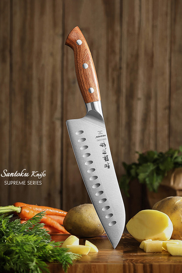 Xinzuo X02 Supreme Series 7 inches Santoku Knife German 1.4116 - x50cr ...